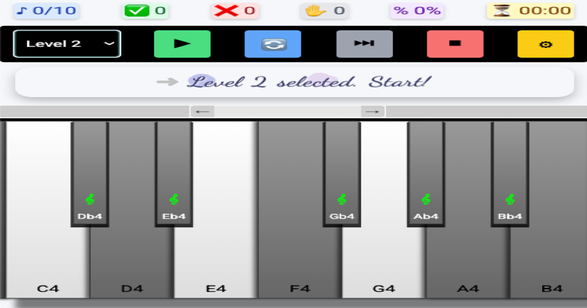 Classic Perfect Pitch - Absolute Pitch Piano